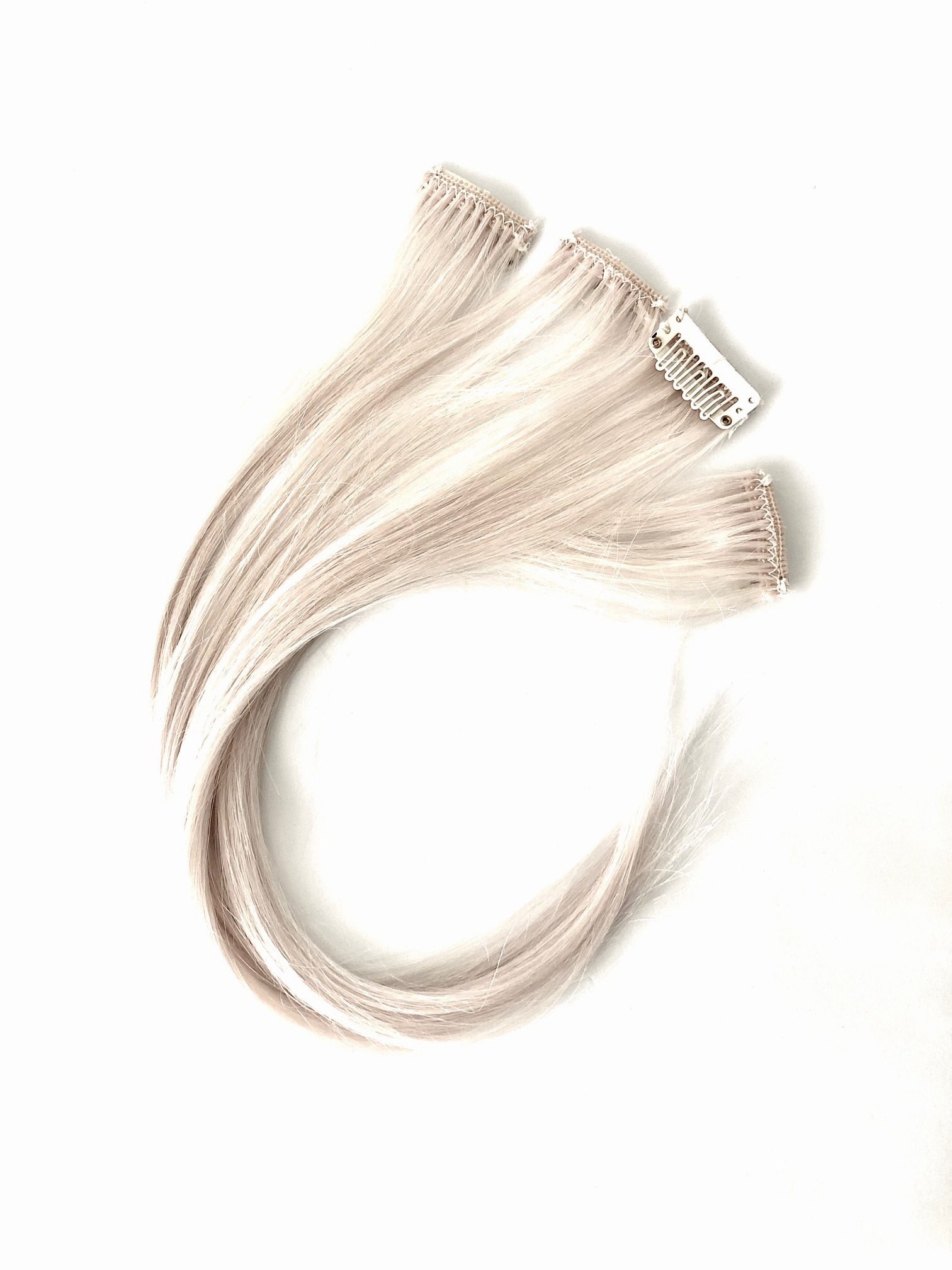 Platinum Blonde Highlights Clip-in Hair Extensions - Keep Calm & Clip Em In