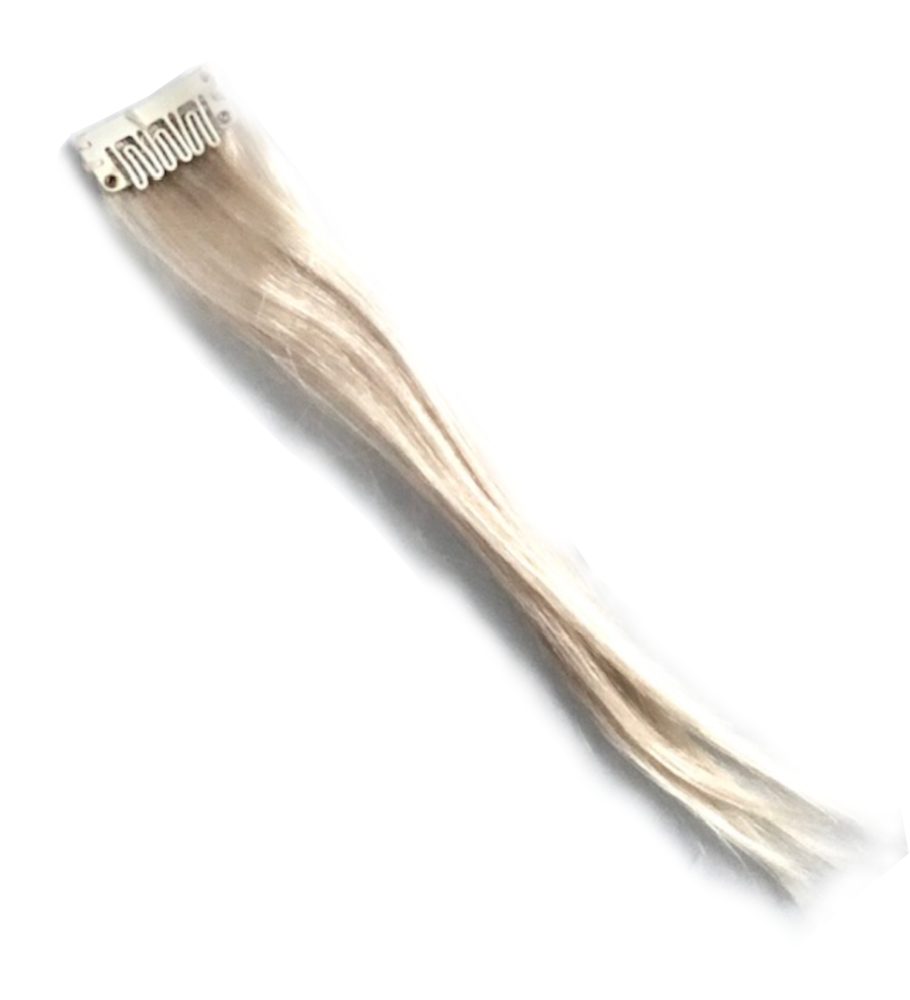 Platinum Blonde Highlights Clip-in Hair Extensions